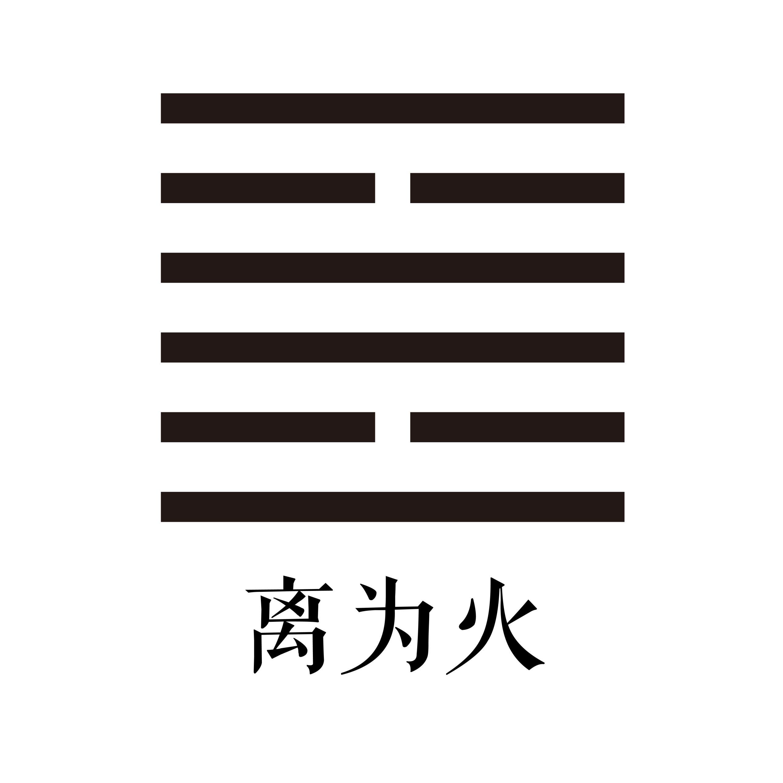 第三十卦 离为火-大隐专题-天玉宫